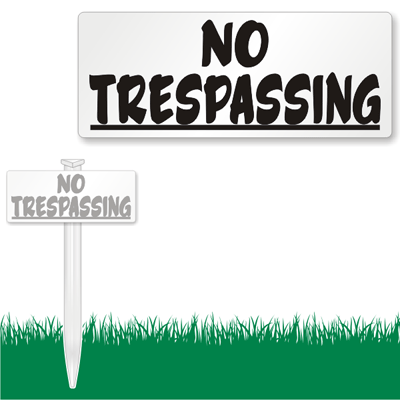 No Trespassing Logo
